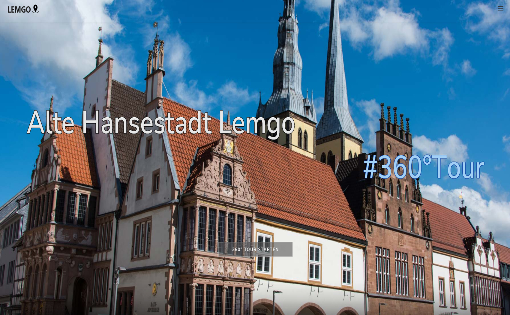 Digitaler Stadtrundgang Lemgo - 360° Tour - Lemgo Marketing